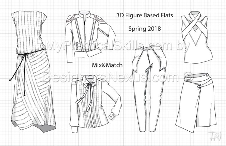 3D Fashion Figures - My Practical Skills | My Practical Skills